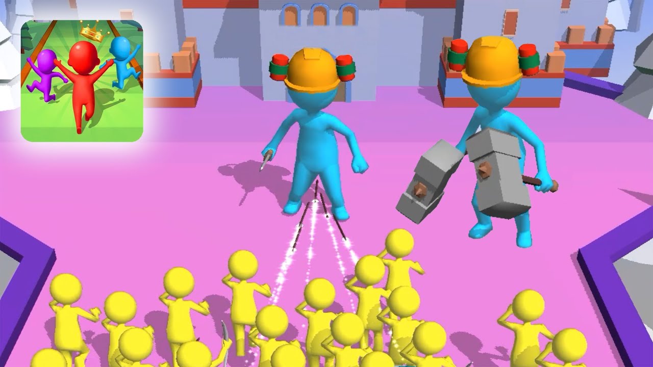 Gang Clash 3D Play Level 11-18 +Bonus Level - YouTube