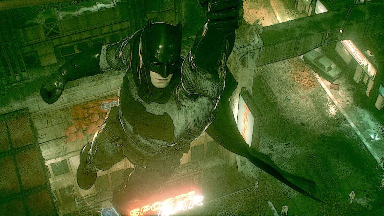 ARKHAM KNIGHT BATFLECK AND NEW BATMOBILE - YouTube