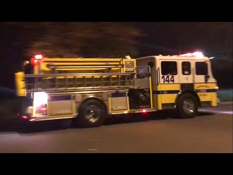 VCFD Engine 144 and E33 responding - YouTube