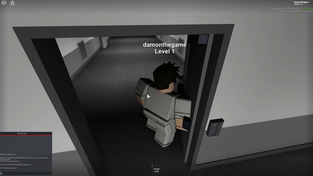 SCPF foundation area-14 tour level-1 access. - YouTube