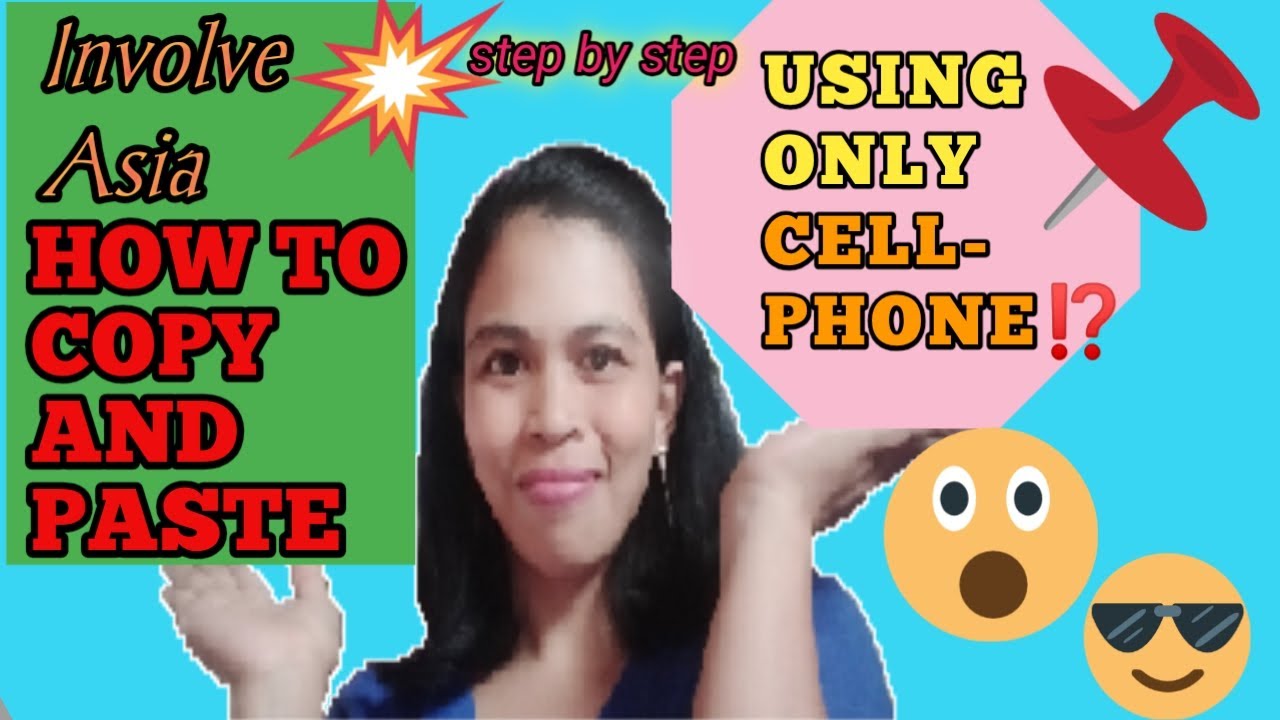 PAANU MAGCOPY AND PASTE USING CELLPHONE/HOW TO COPY AND PASTE IN ...