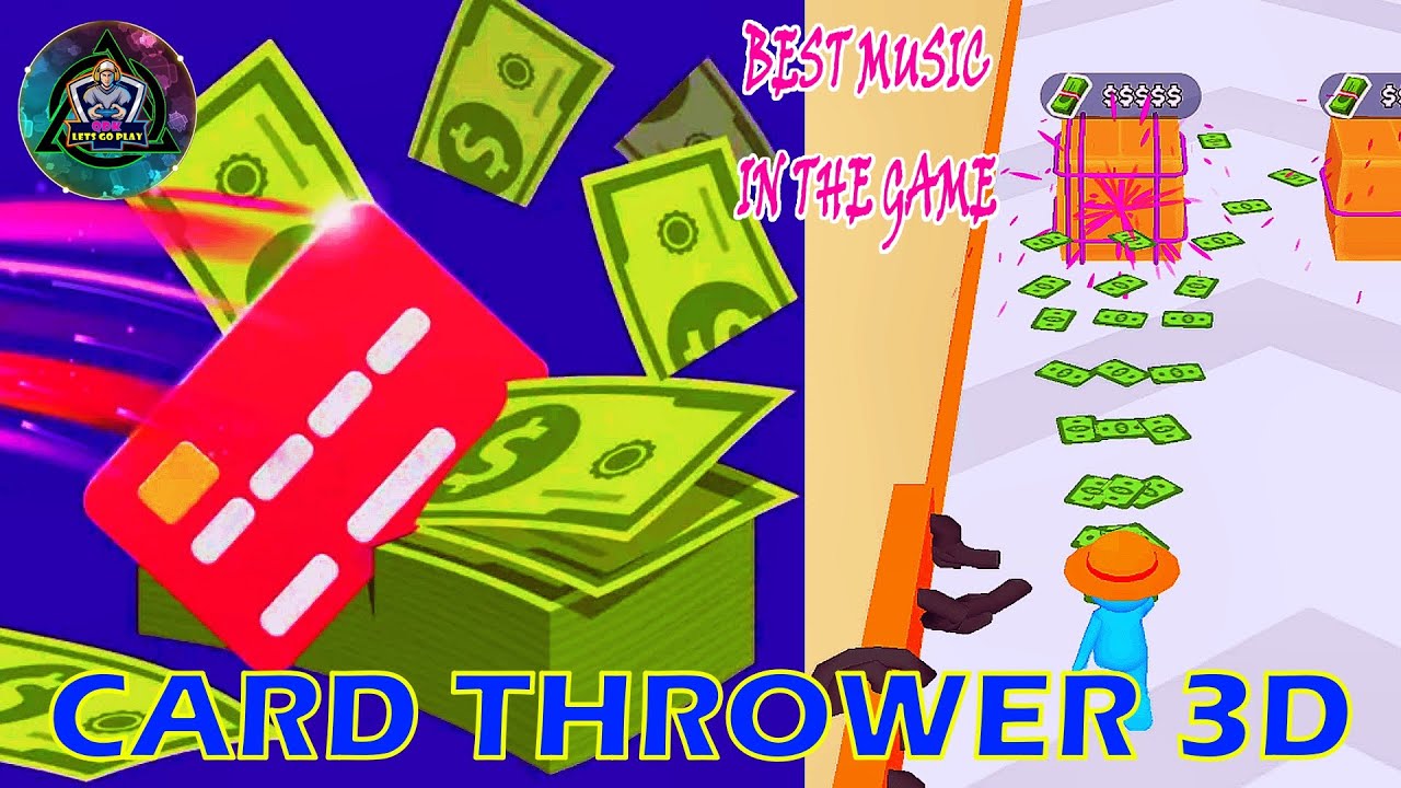 CARD THROWER 3D. GAMEPLAY ON ANDROID. LEVEL 11-13 - YouTube