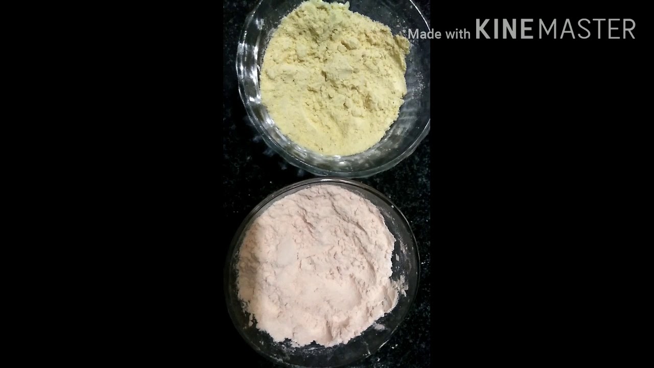 Natural skin glowing bothing powders - YouTube