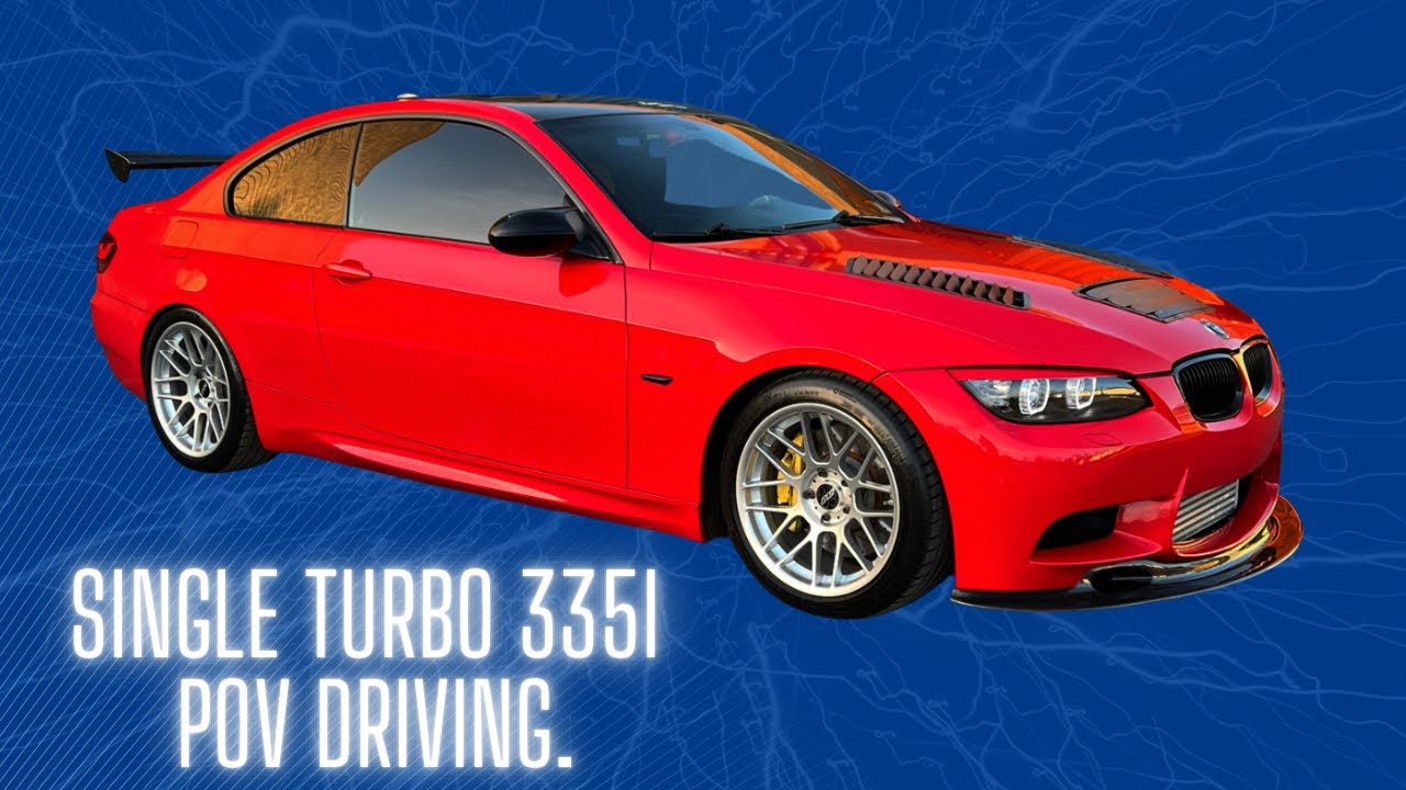 (Raw) POV: Speedtech Single Turbo 335i Backroad! - YouTube