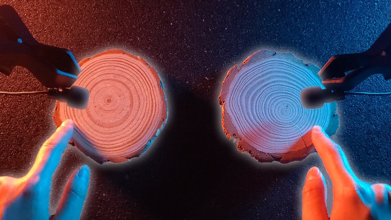 ASMR Circular Tracing & Scratching on Random Objects | Ear to Ear (No ...