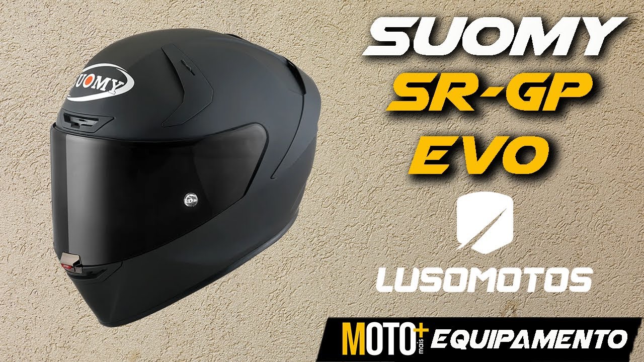 Suomy SR-GP EVO | Equipamento - YouTube