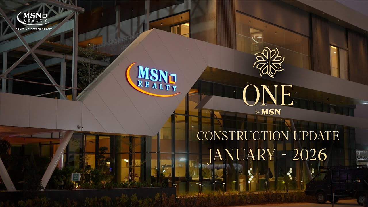 MSN Realty | ONE by MSN | Construction Update - January 2026 | 4BHK ...