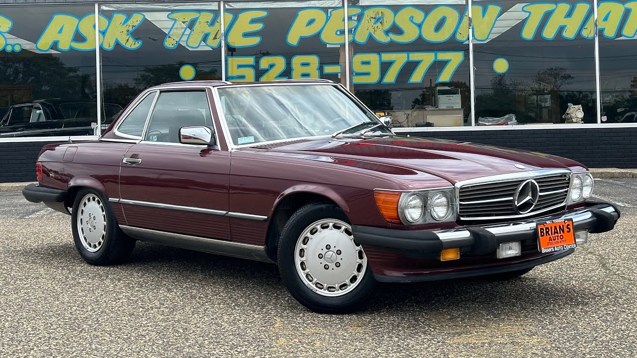 BRIANS AUTO CENTER: 1989 Mercedes Benz SL560 2dr Convertible With Only ...