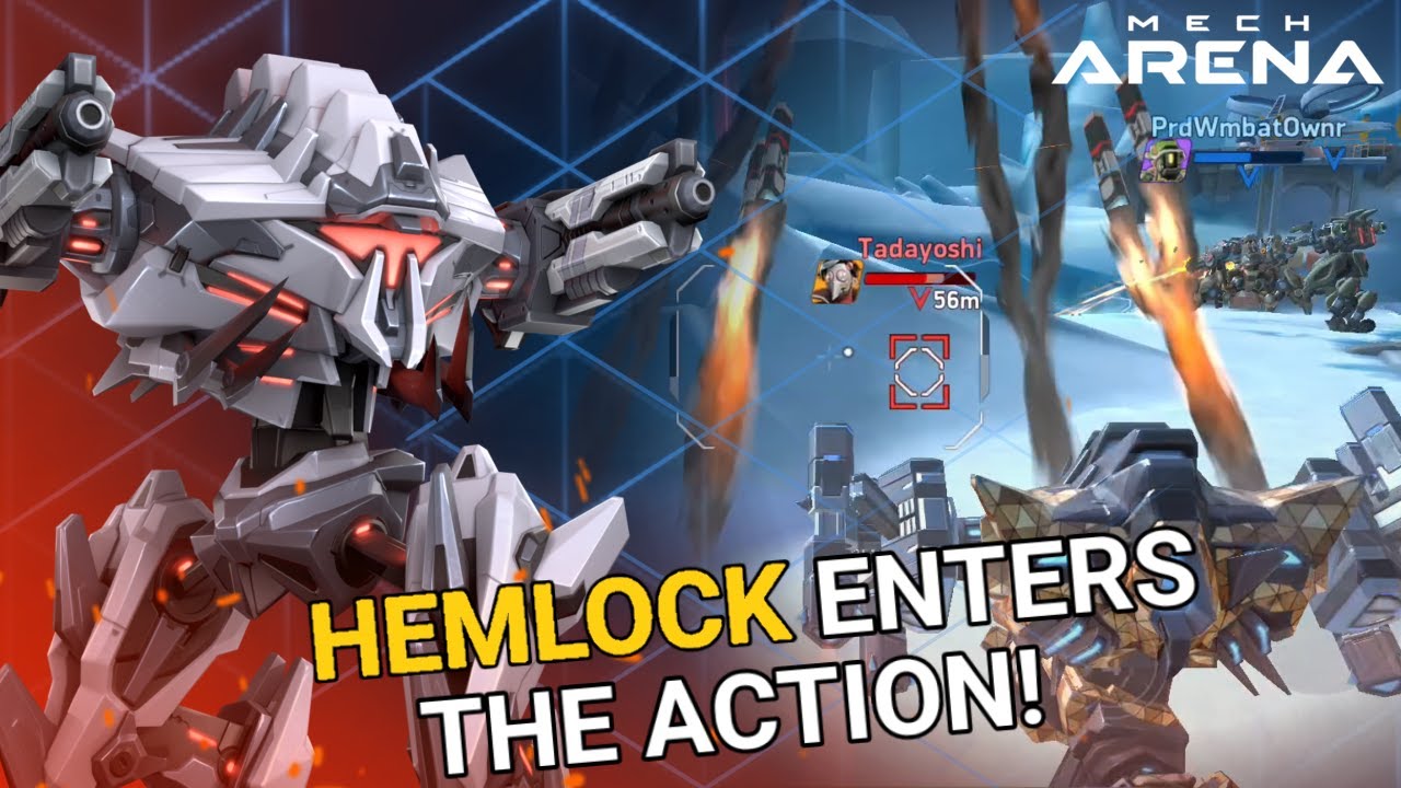 NEW Mech Hemlock is Here! • Redd | Mech Arena - YouTube