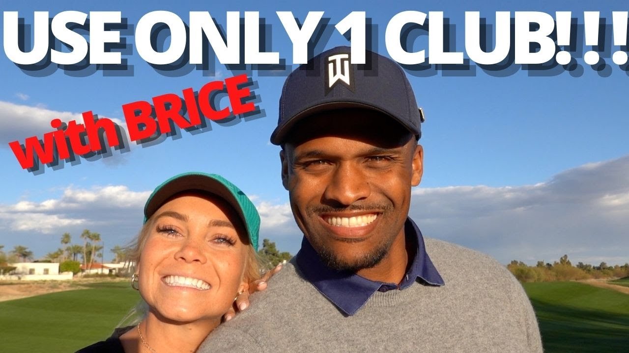 (GOLF) HOW LOW CAN WE SHOOT WITH ONLY 1 CLUB!? | BRICE BUTLER - YouTube