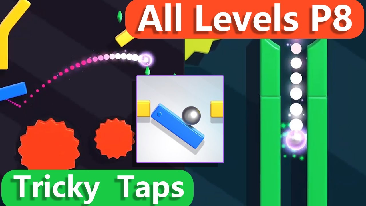 Tricky Taps Walkthrough 3 stars Part 8 level 141-160 - YouTube