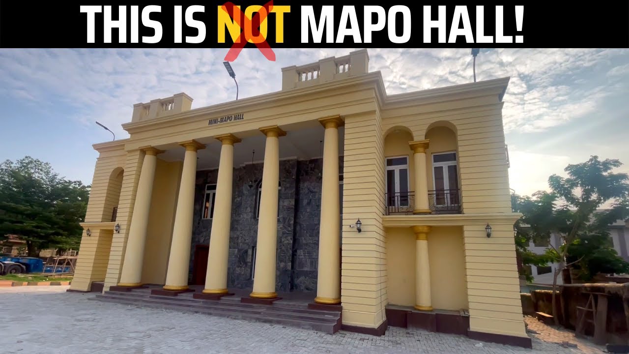 EXCLUSIVE Tour of the Brand New Mini-Mapo Hall, Ibadan - YouTube