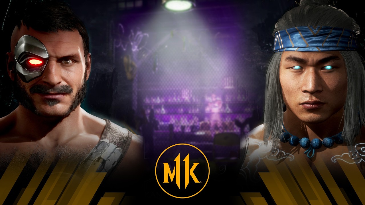 Mortal Kombat 11 - Kano Vs Fire God Liu Kang (Very Hard) - YouTube