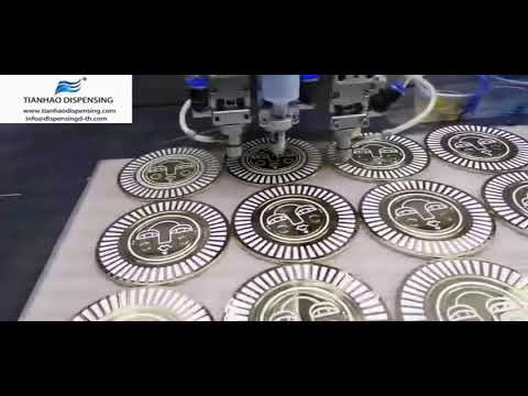 painting machine with vision and height sensor options. info@dispensing ...