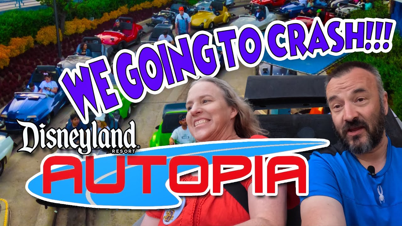I TRIED TO CRASH at Autopia Disneyland? Try before it is gone ... - YouTube