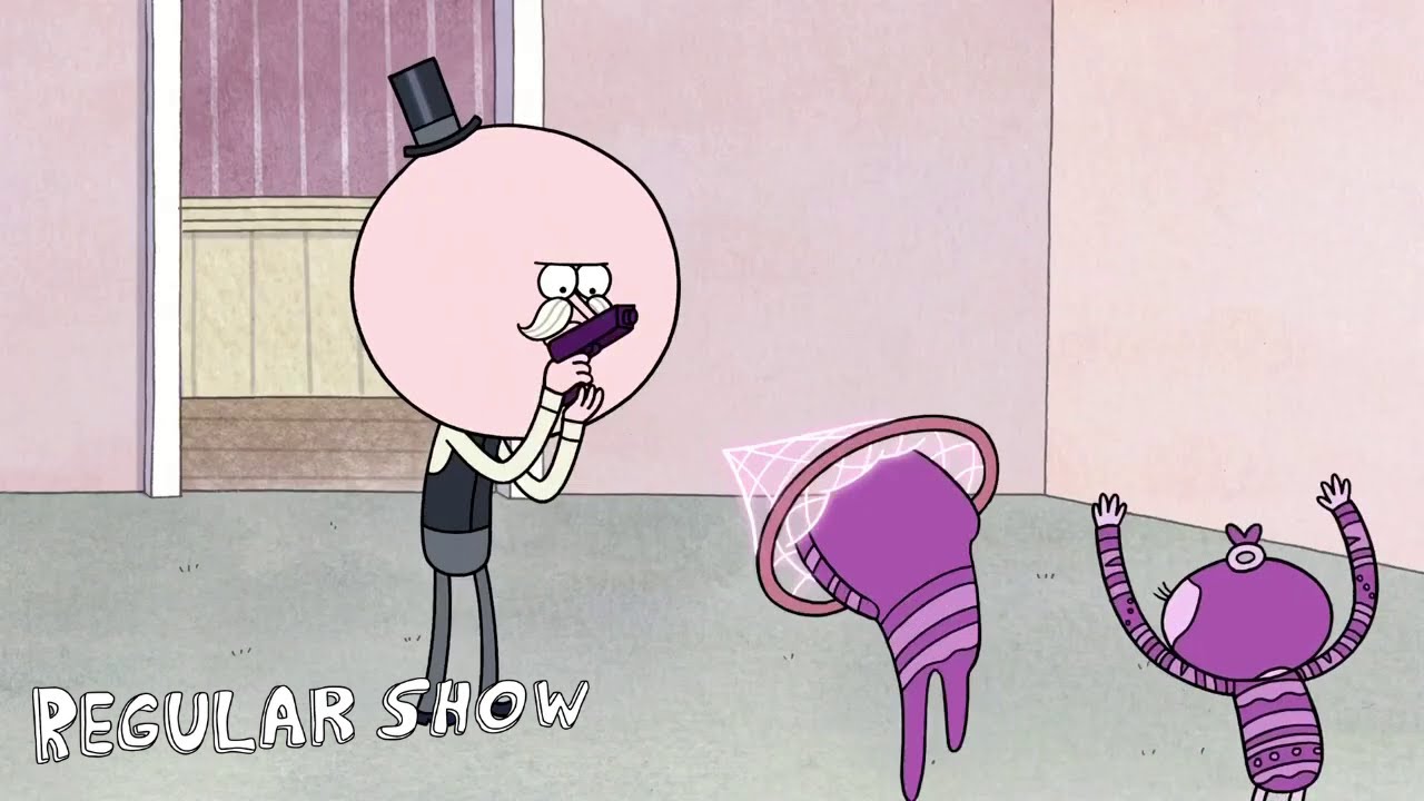 Regular Show - Pops Catches A Huggstable | Sleep Fighter - YouTube