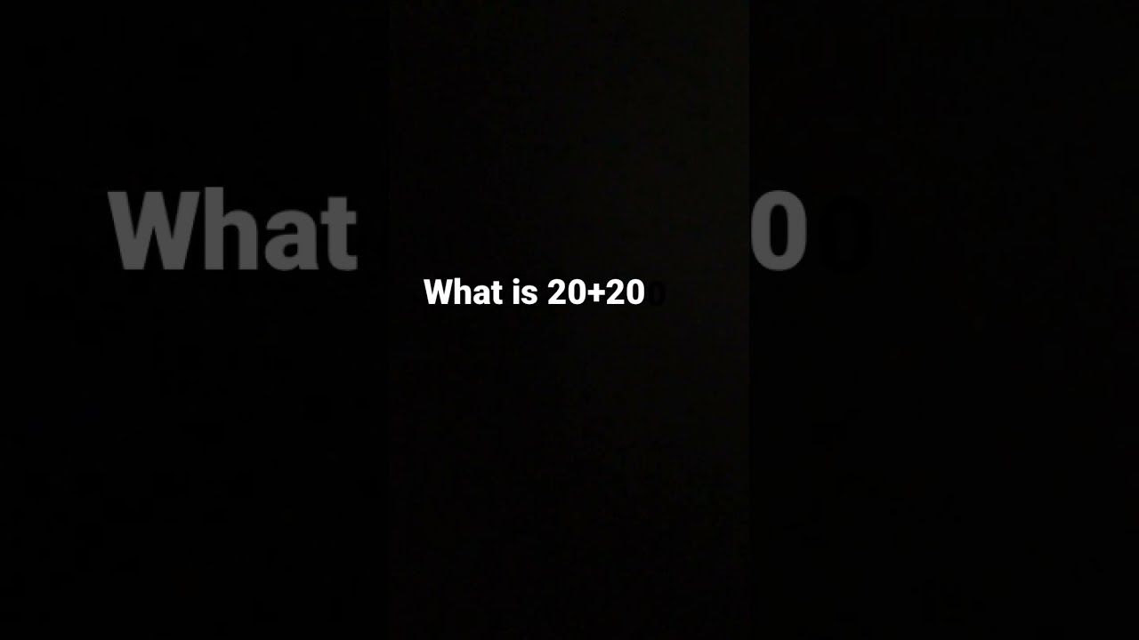 What Is 20 20 YouTube What Is 20 20 YouTube