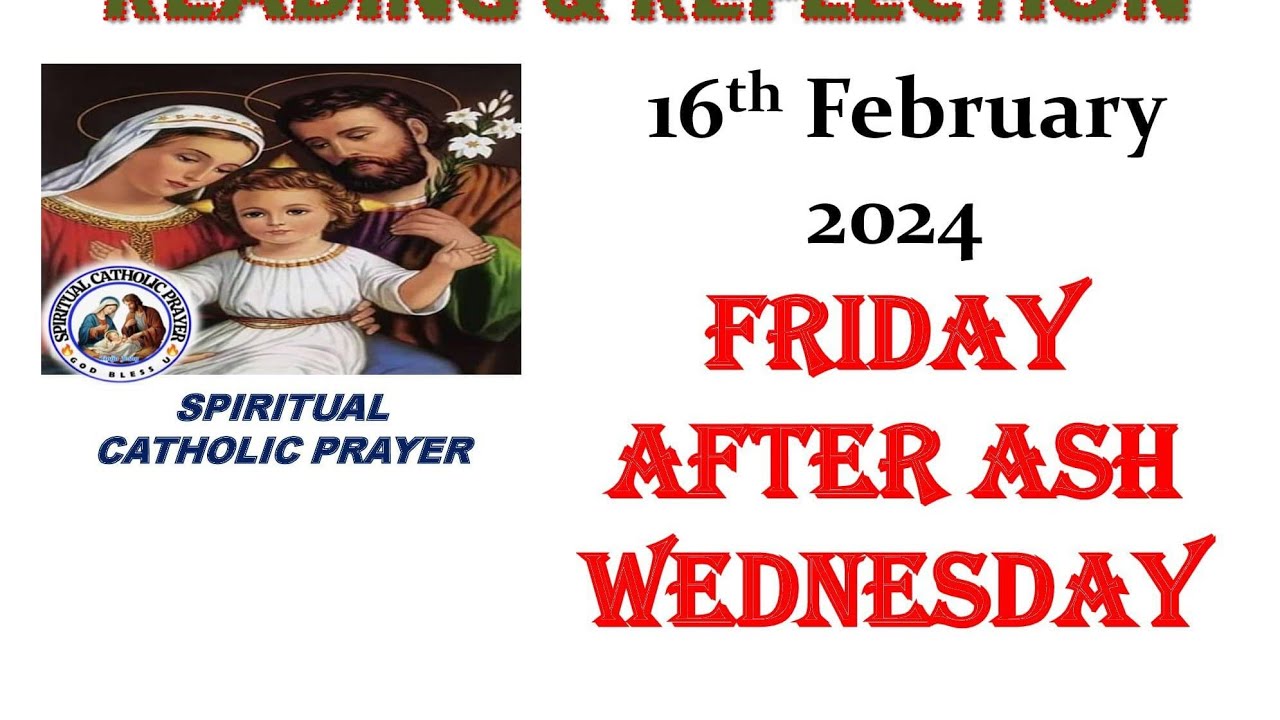 Catholic Gospel Reading Prayer |Morning Prayer || Catholic Prayers for ...