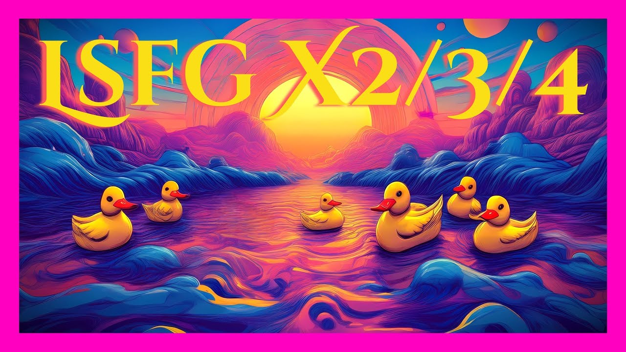 Latency Test: Lossless Scaling Frame Generation (LSFG 2.3) X2 / X3 / X4 ...