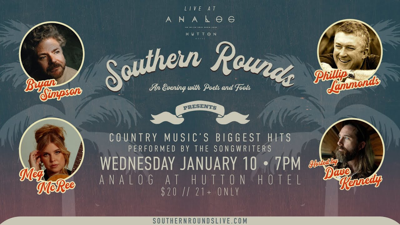 Southern Rounds Live at Analog with Bryan Simpson, Phillip Lammonds ...