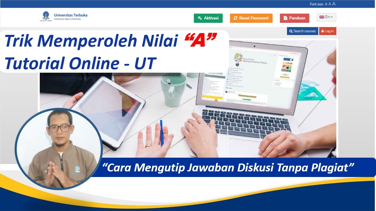 TRIK MEMPEROLEH NILAI A TUTORIAL ONLINE UT - YouTube