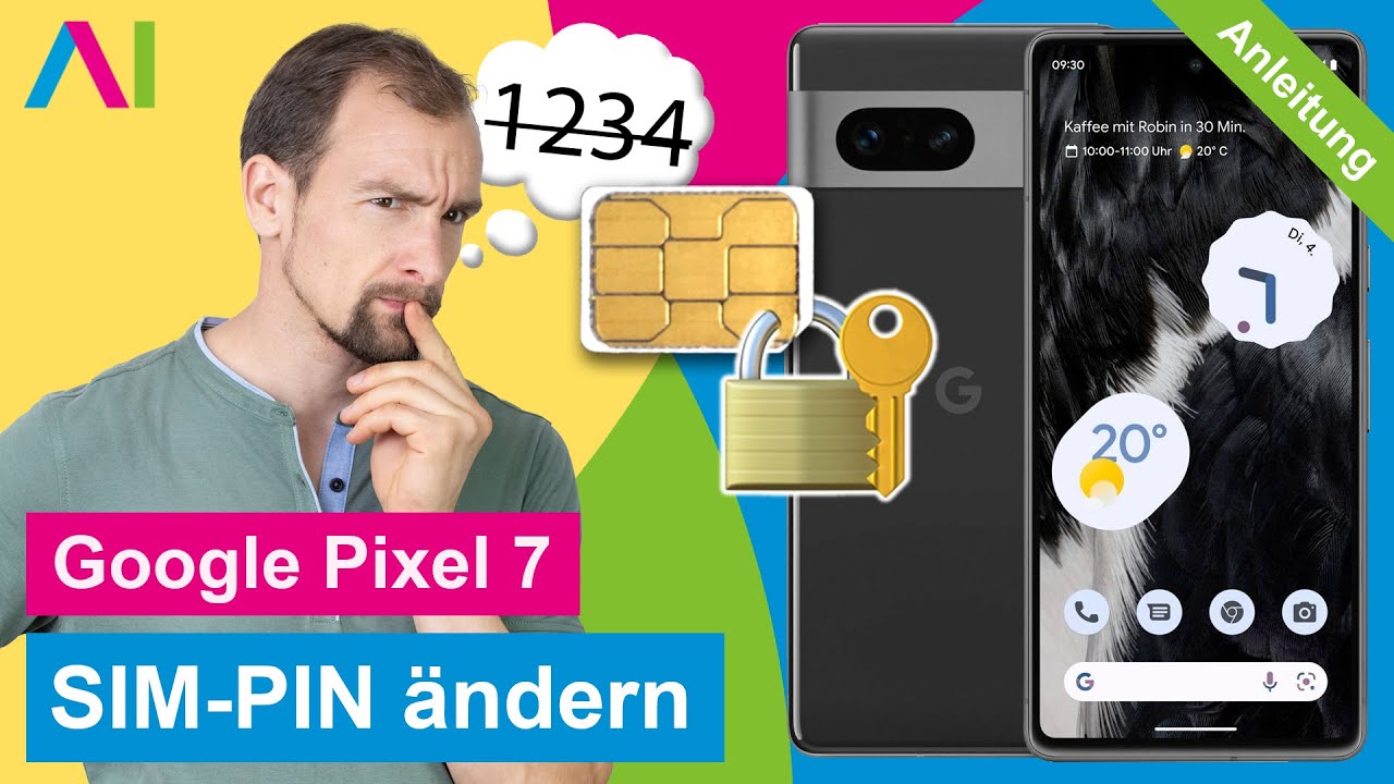 Google Pixel 7 - SIM-PIN ändern | Google Phone • 📱 • 🧑🏽‍💻 • 🔐 ...