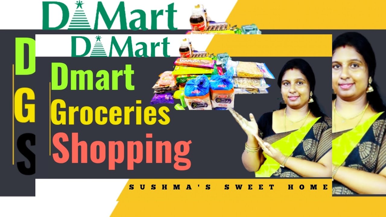 Dmart Shopping Vlog||నెలవారీ కిరాణా సరుకులు కోసం||నేను dmartకి వెల్లి ...