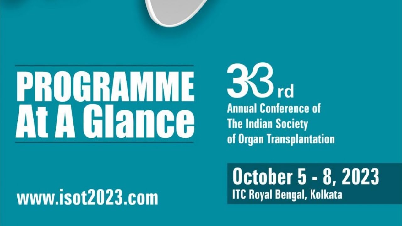 PROGRAMME AT A GLANCE - ISOT 2023 - YouTube