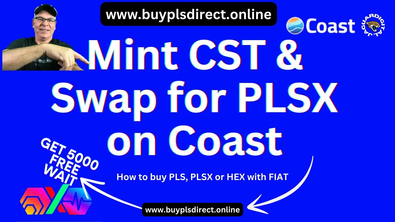🤣How to Mint CST Token and Swap for PLSX on Coast - YouTube