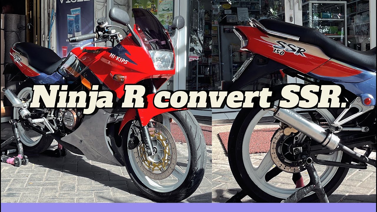Test Drive Ninja R Kiss convert ninja SSR super kips harga 22jtan ...