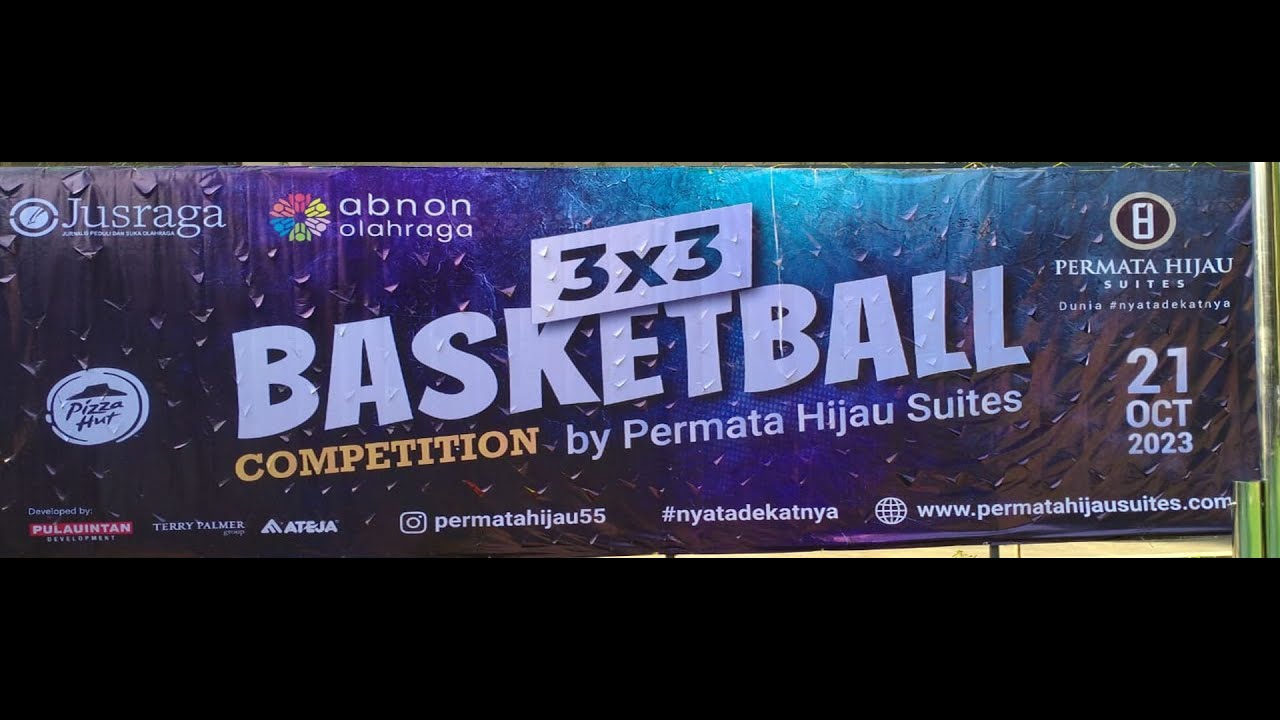 live 3x3 BasketBall Competition by Permata Hijau suite - YouTube