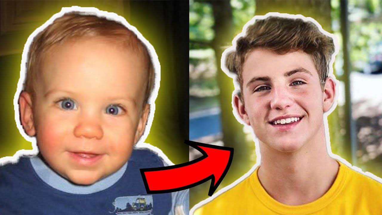 AMAZING MATTYB TRANSFORMATION FROM 1 TO 15 (NEW VERSION 2018) - YouTube