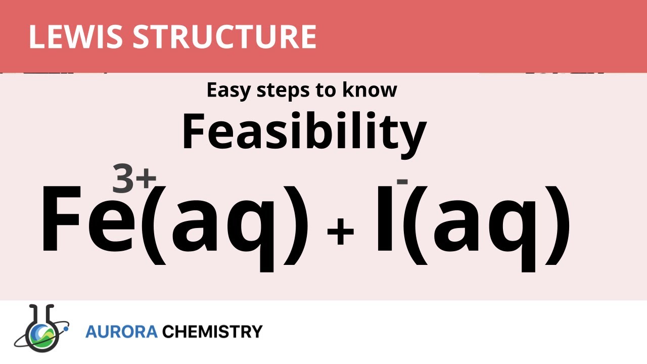 Predict feasibility of the reaction between Fe3+ and I- - YouTube