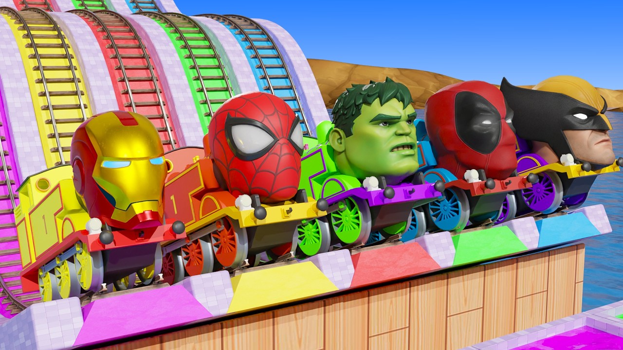 踏切 Railroad Crossing 🚦 Fumikiri 3D 【踏切アニメ】あぶない電車 TRAIN Vs MS PACMAN ...