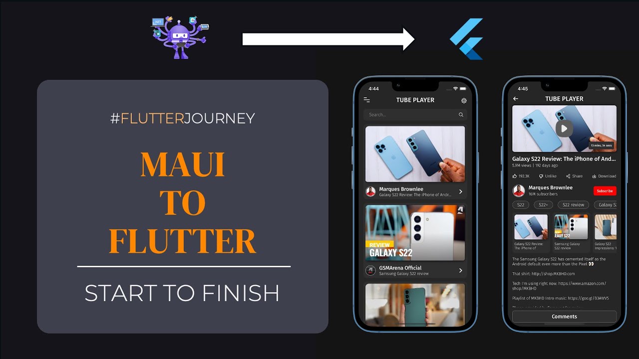 #Flutter_Journey: Porting from Maui to Flutter - Part 1 - YouTube