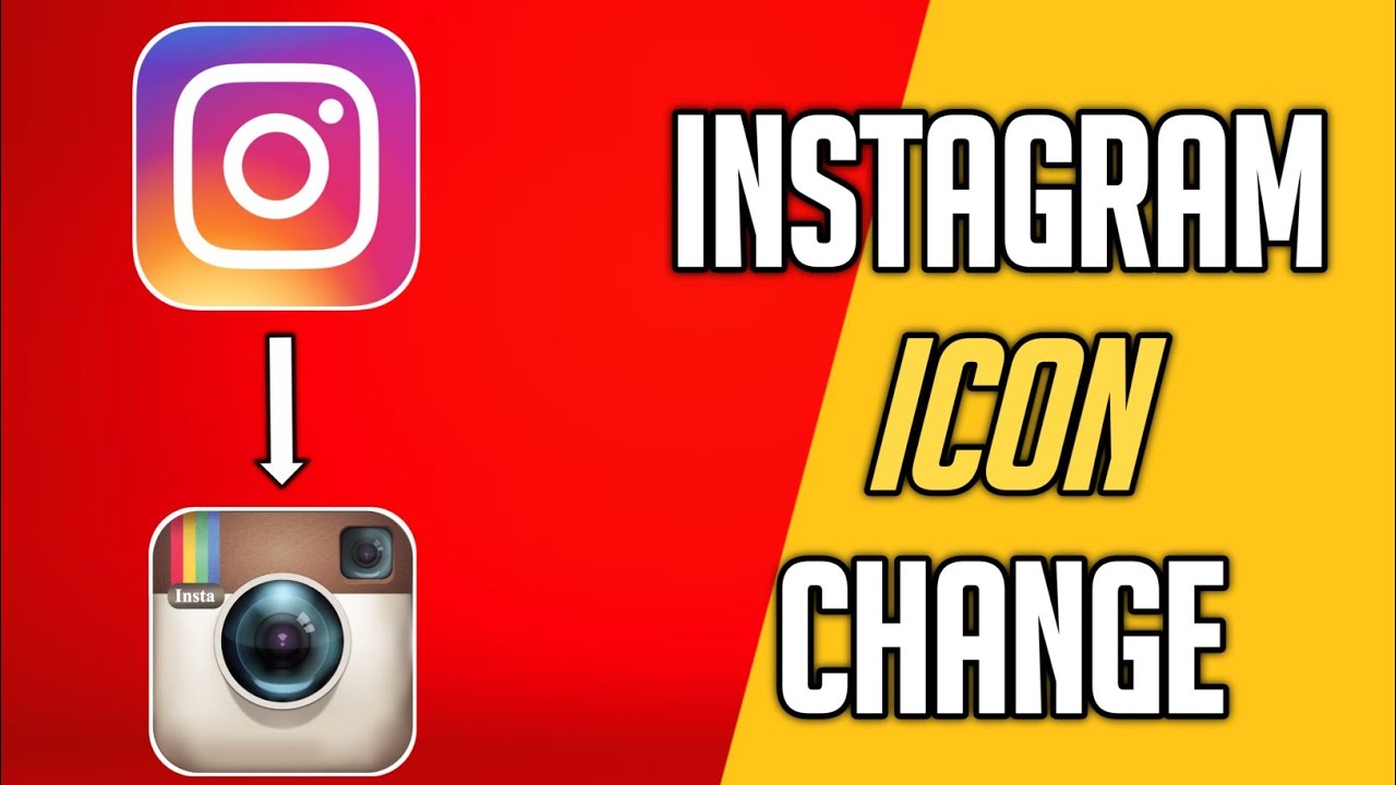 Instagram App Icon Change on Android and iOS - YouTube