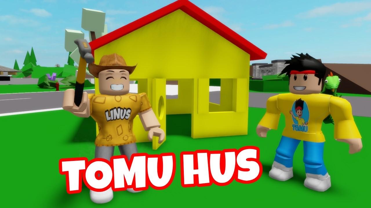 BYGGER ETT TOMU HUS - Brookhaven RP - YouTube