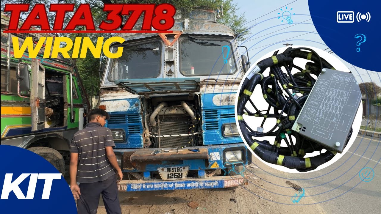 Tata LPT BS4 Wiring harness #Tatalpt3718wiring#TataLptwiring - YouTube