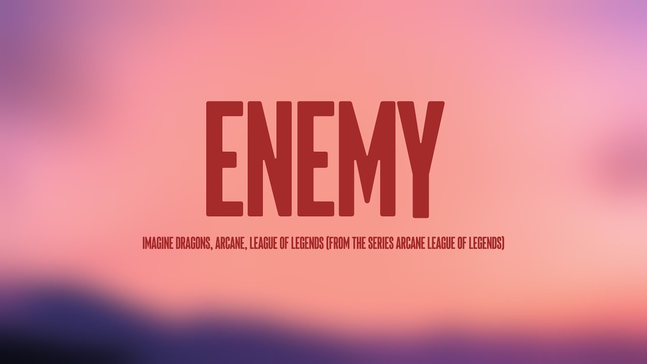 Enemy - Imagine Dragons, arcane, League Of Legends (from the series ...