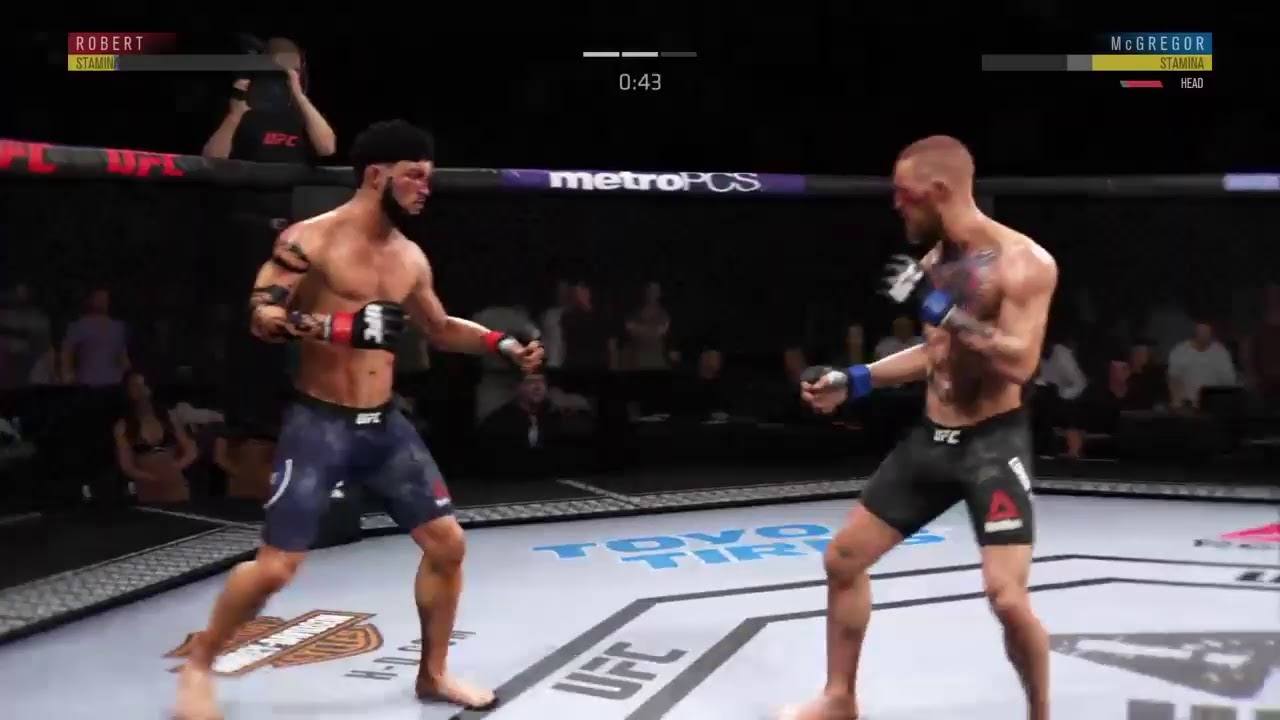 UFC 3 doing random fights - YouTube