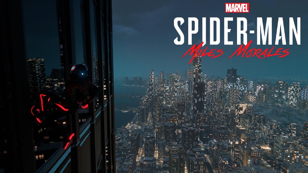 Venom - Eminem (Spider Man: Miles Morales PS5) | Free Roam Web Swinging ...