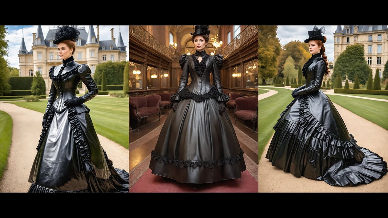 Victorian Leather Bustle Dresses: A Unique Twist on 19th Century Style ...