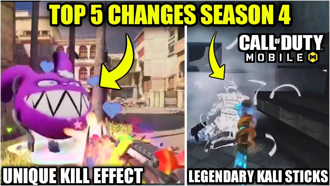 ⚡NEW⚡ Codm Legendary Kali Sticks Unique Kill Effect Gameplay | Season 4 ...