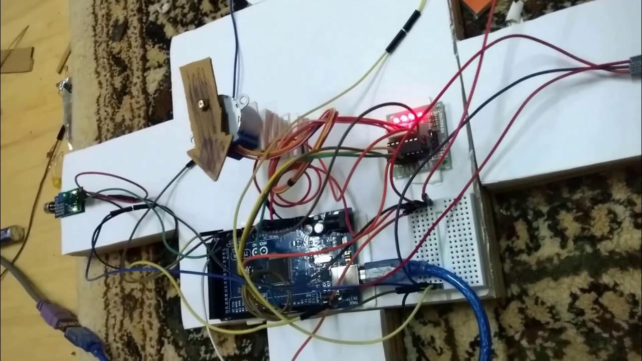 camera rotate based on speaker location | Arduino project | كاميرا تدور ...