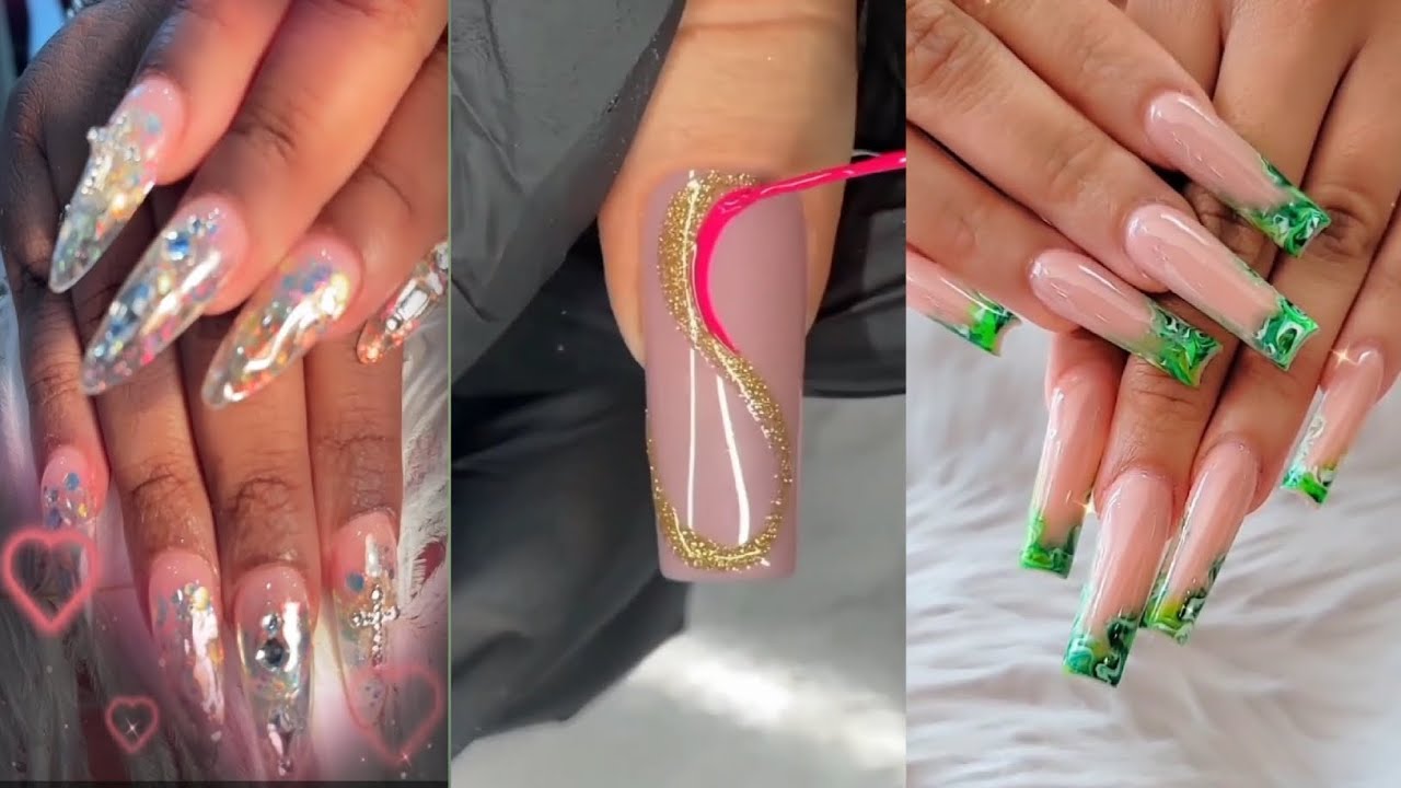 Best oddly satisfying video & Nail art Design & make you comfort sleep ...