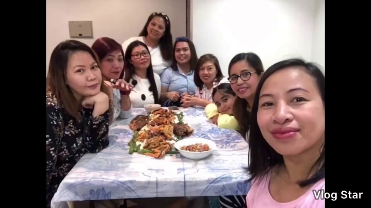 Vlog#5: Never have I Ever | Boodle Fight | Kamayan | Pajama Night - YouTube