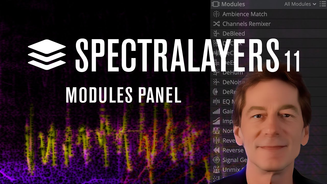 New Modules Panel | New Features in SpectraLayers 11 - YouTube