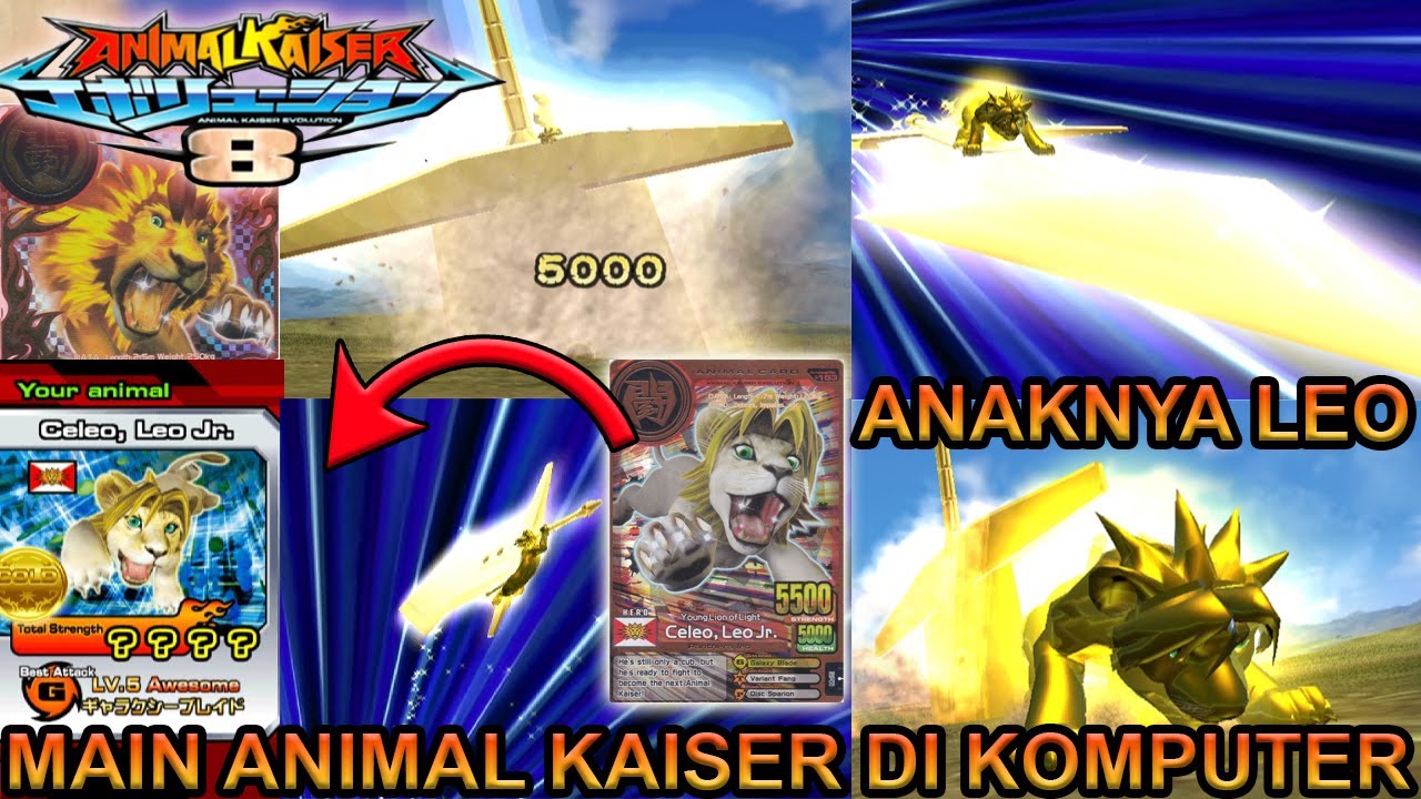 NYOBAIN CELEO ANAKNYA MASTER LEO ANIMAL KAISER DI KOMPUTER !!! - ANIMAL ...