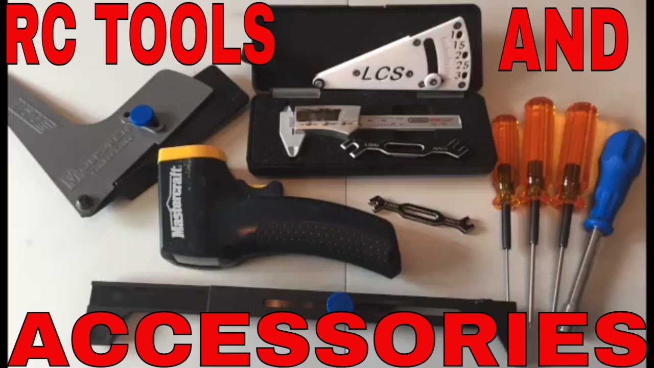 RC TOOLS AND ACCESSORIES TO WORK ON YOUR RC VEHICLE SUCCESSFULLY - YouTube