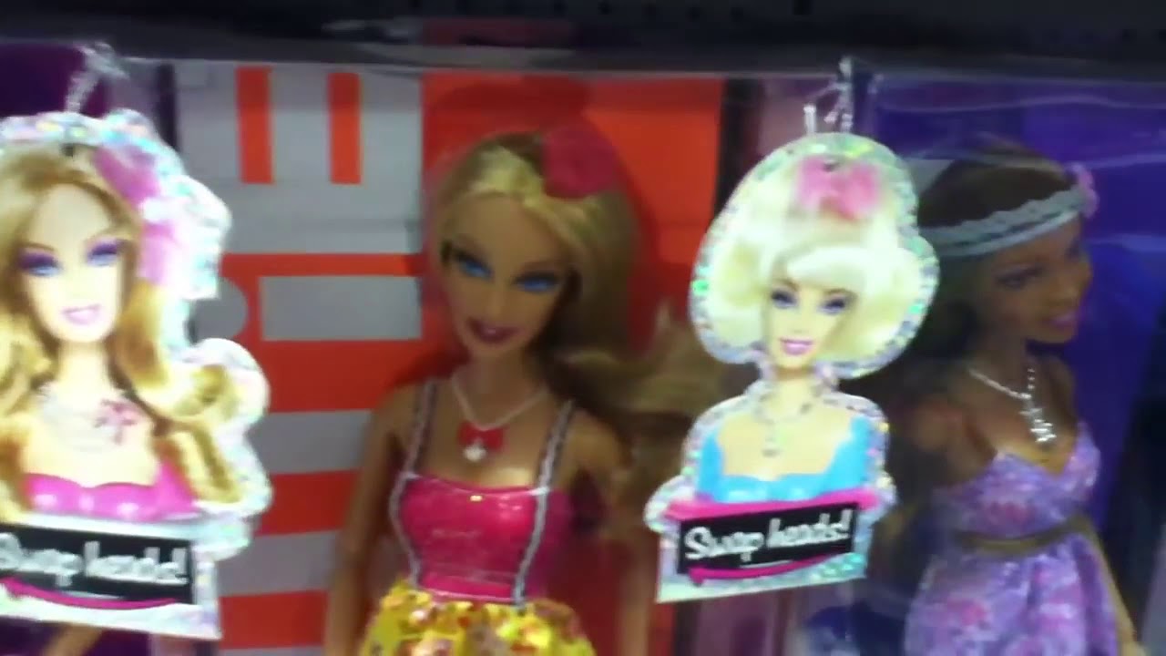 SCARY DOLL Winking BARBIE! FAIL Weird EYES! Worst Toy Review by Mike ...